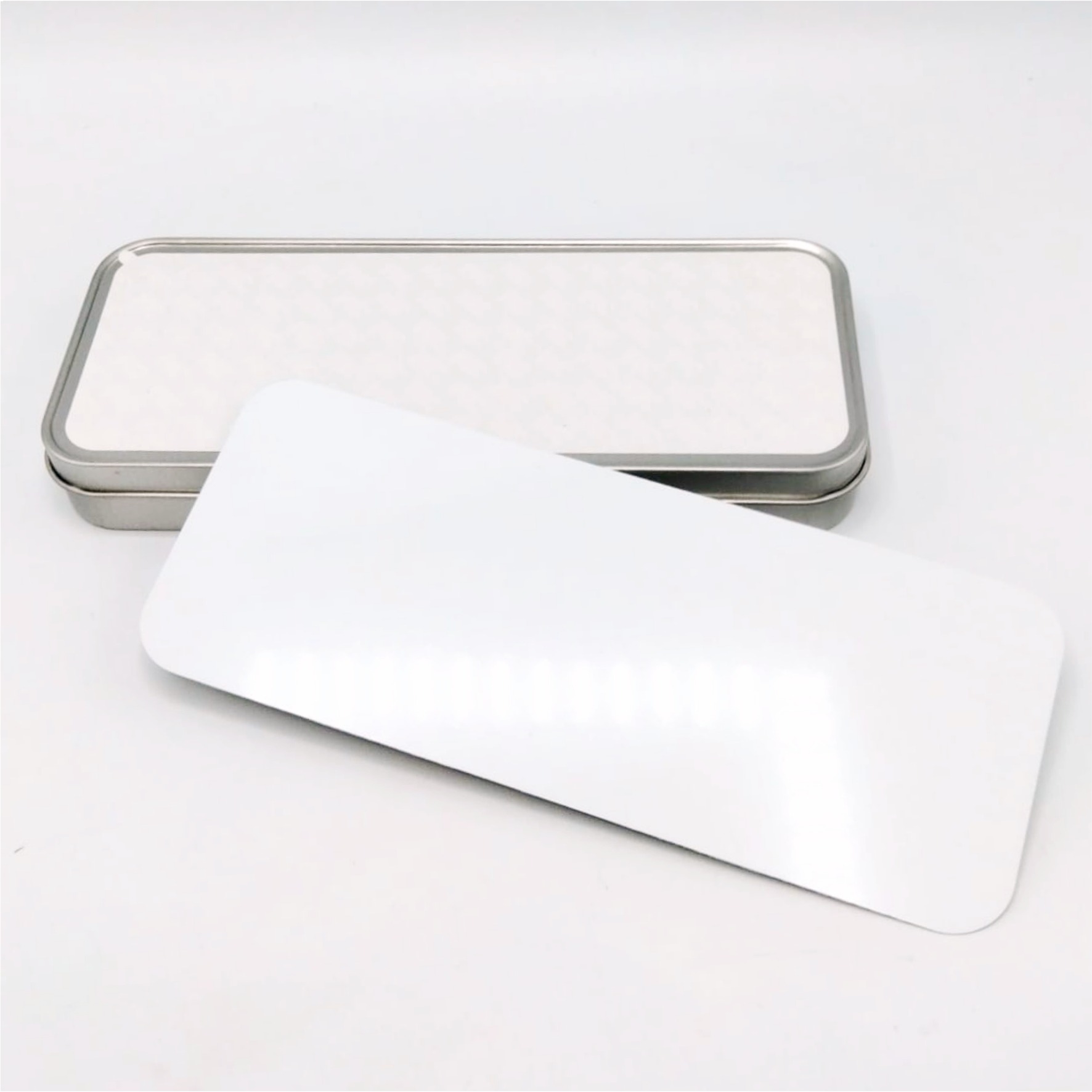 Caixa Rectangular/ Estojo em Metal